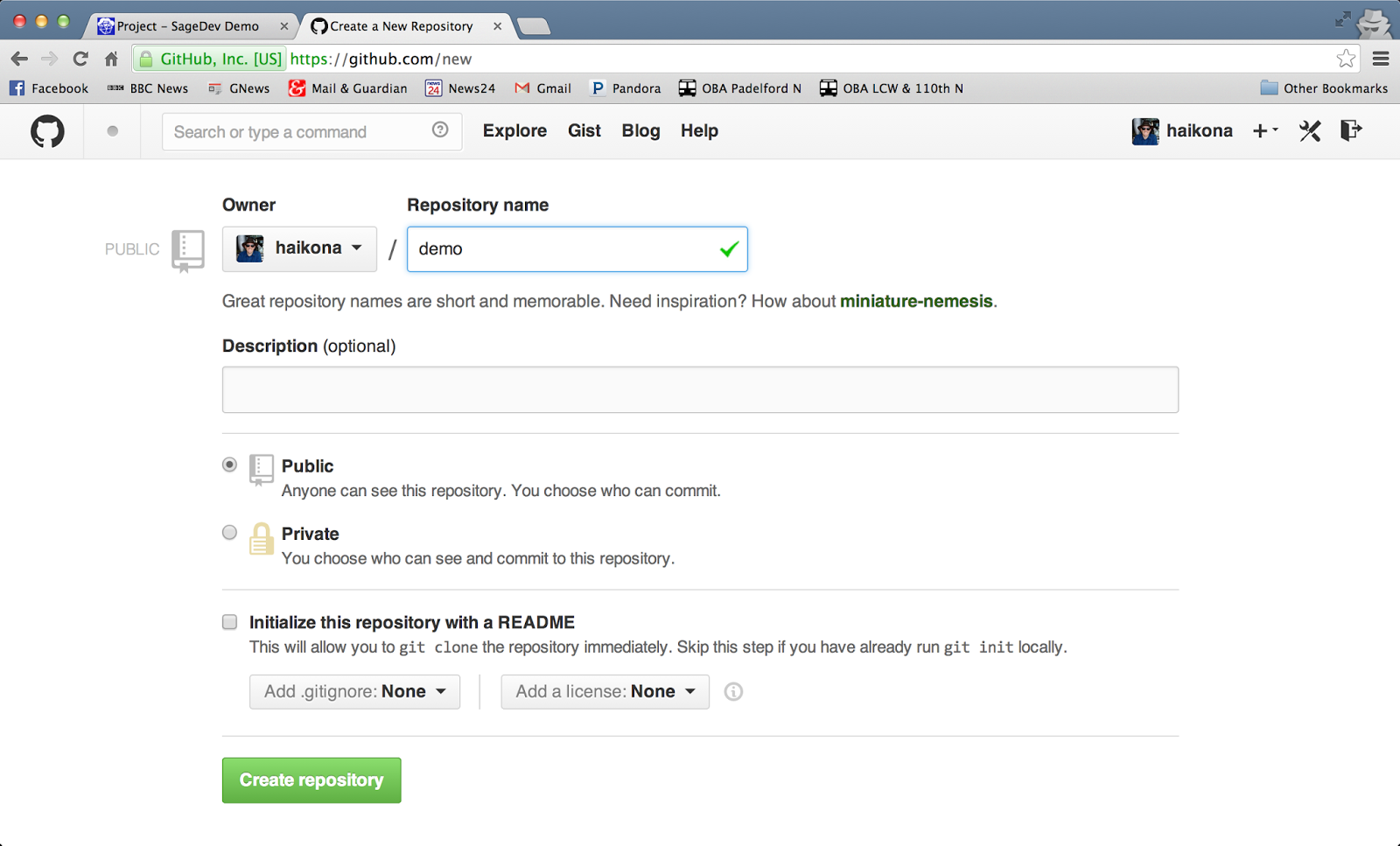Math and Hats: How to develop for Sage using Sage Math Cloud and Git
