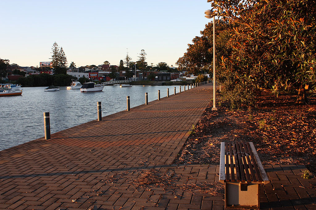 A Bunch of Benches: Cooks River Walkway