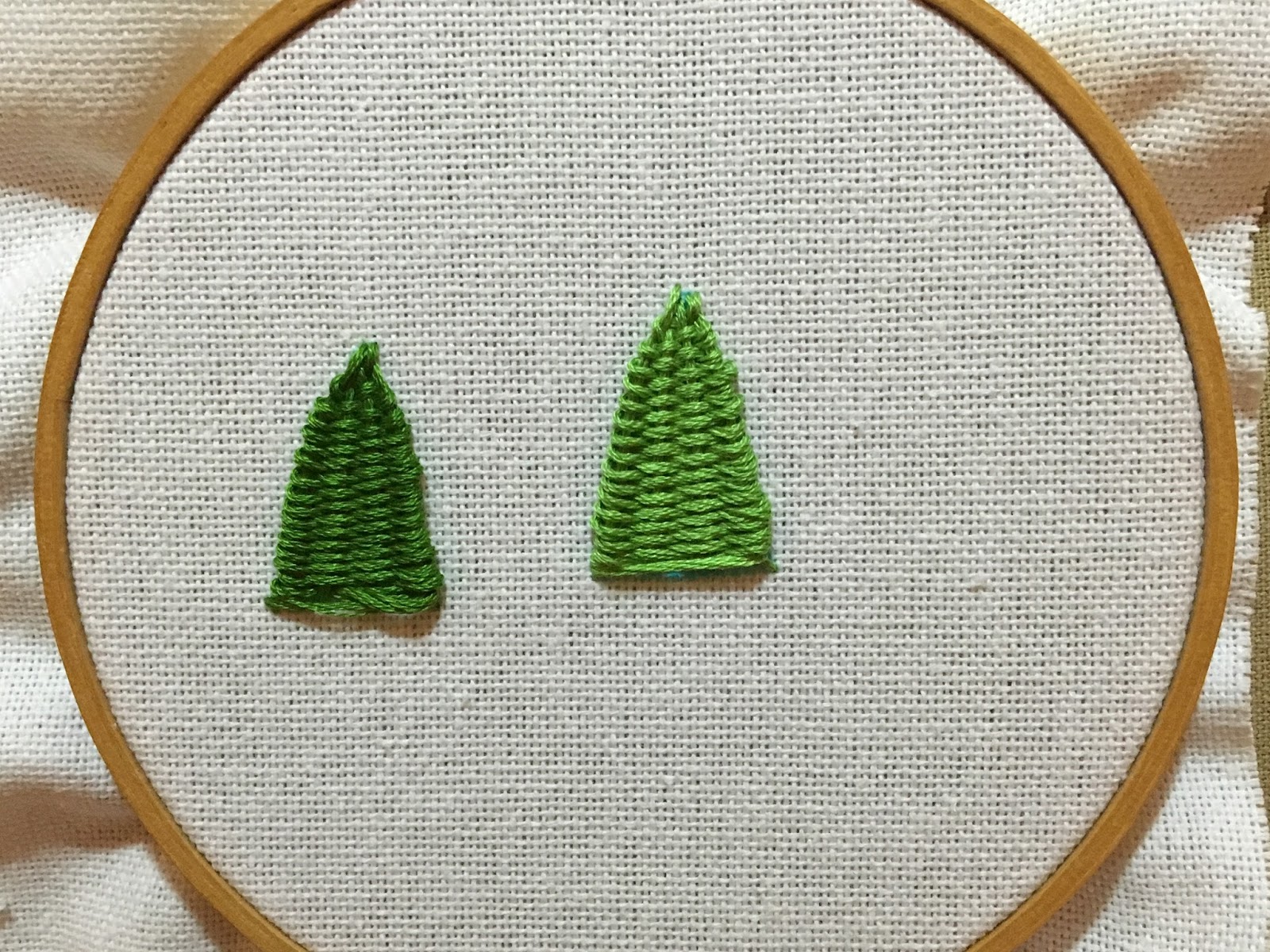 feeling stitchy: MooshieStitch Monday: Winter Woven Trees