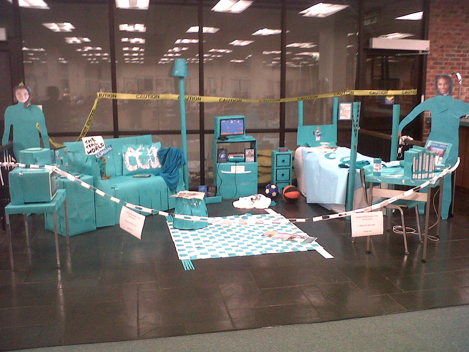 News from Kimbel Library: The Teal World in Kimbel Library