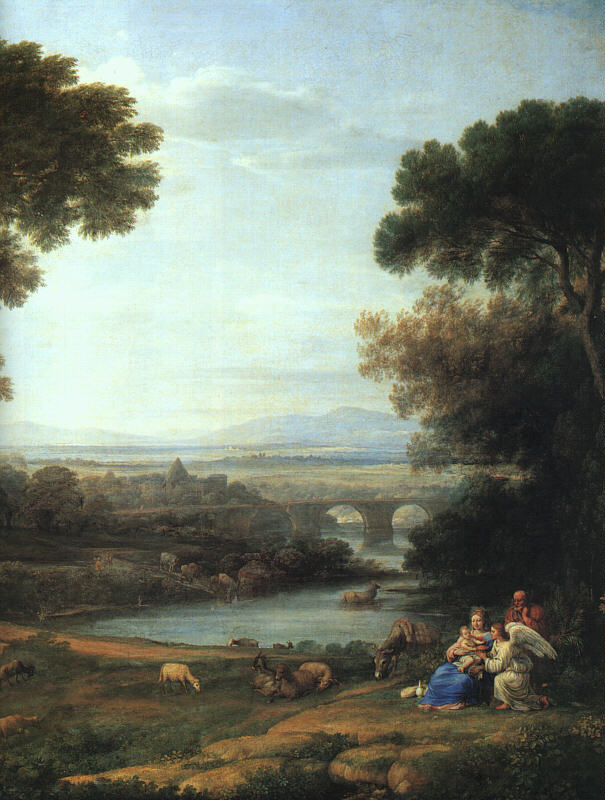 Claude Lorrain (Claudio de Lorena), obras, pinturas, cuadros