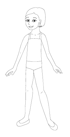 Paper Doll School: March 2014