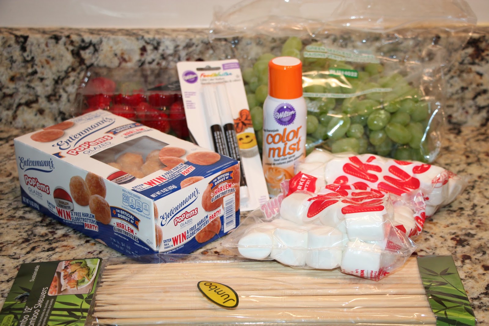 Confessions of a Sports Mama: Team Mama Idea: Basketball Breakfast Kabobs