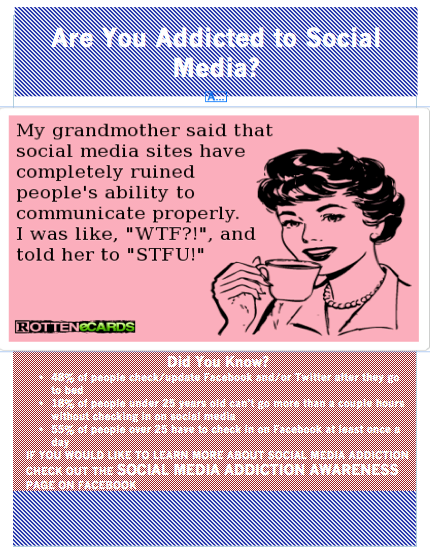 Social Media Addiction: Social Media Addiction Flyers