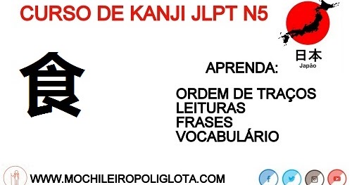 Kanji de comer: taberu / 食べる / たべる - Mochileiro Poliglota