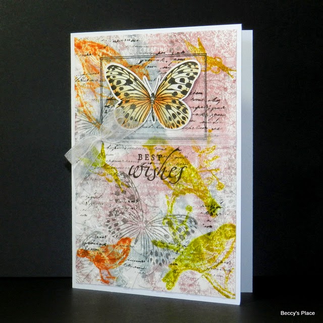 Beccy's Place: Tutorial: Collage Cards