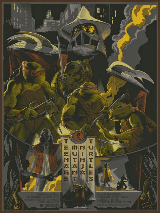 INSIDE THE ROCK POSTER FRAME BLOG: Teenage Mutant Ninja Turtles Posters ...