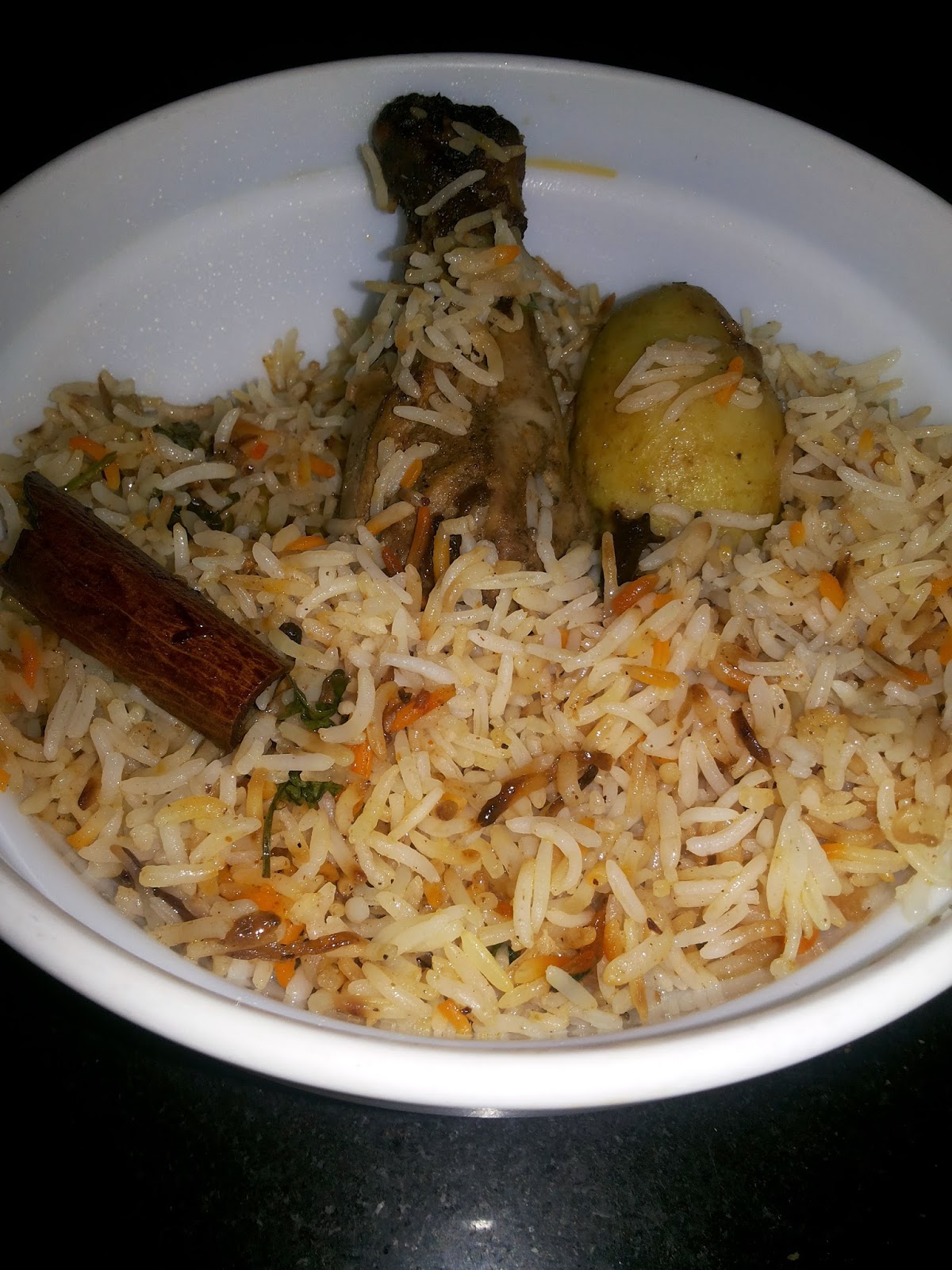 Tasty Page: Tangri Kebab Biriyani