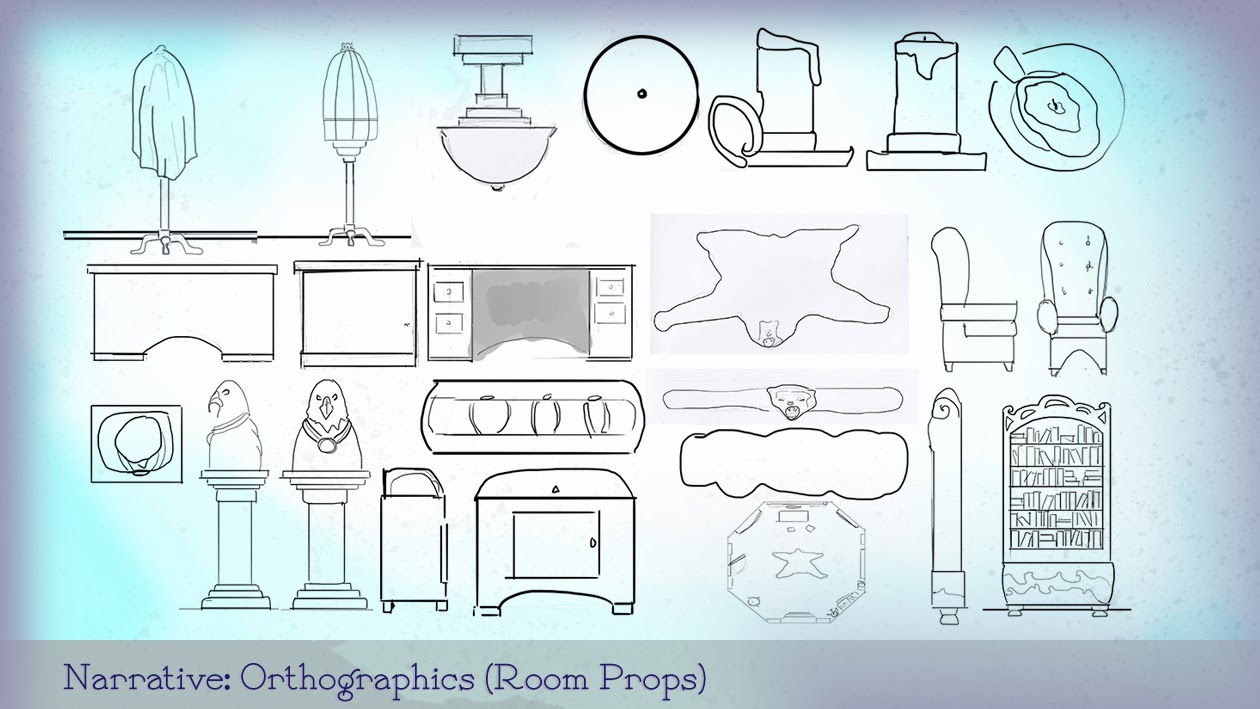 Vikki Kerslake: Narrative: Orthographics for the room