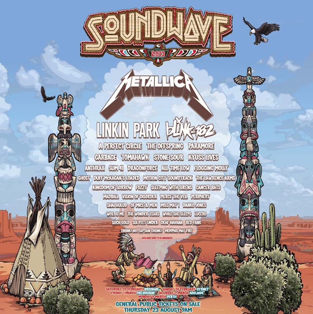 Ruidos Molestos: Revisa el Line up de Soundwave Festival 2013