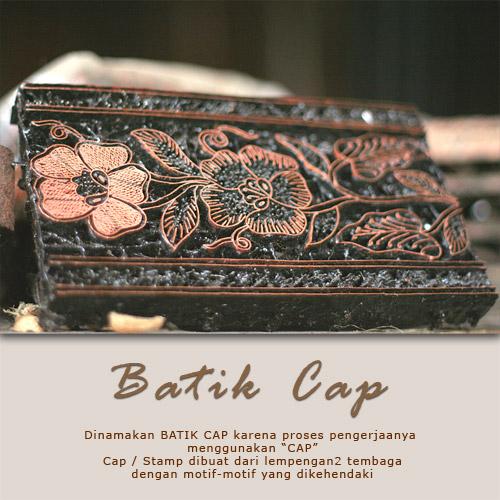 hadiman: proses pembuatan batik cap