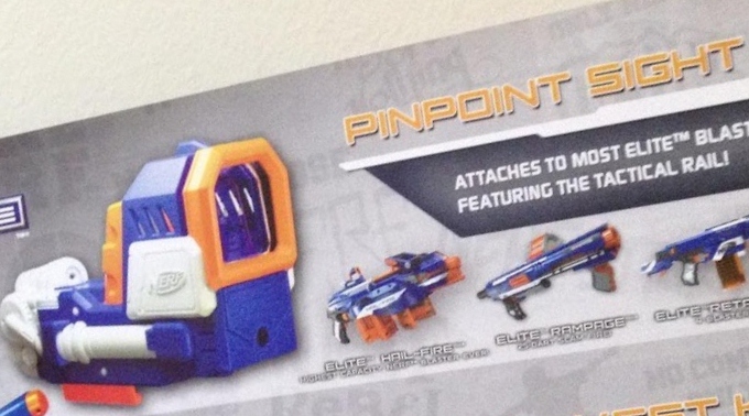 T da B's Life of Nerf: Elite Series Pinpoint Sight!