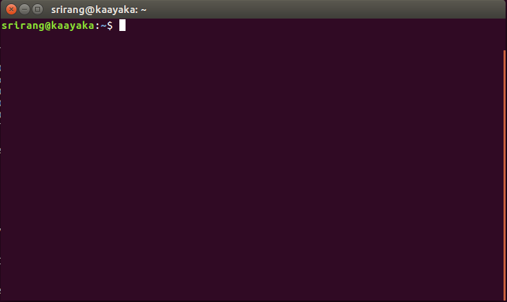 Ubuntu terminal uxterm - vitalstorm