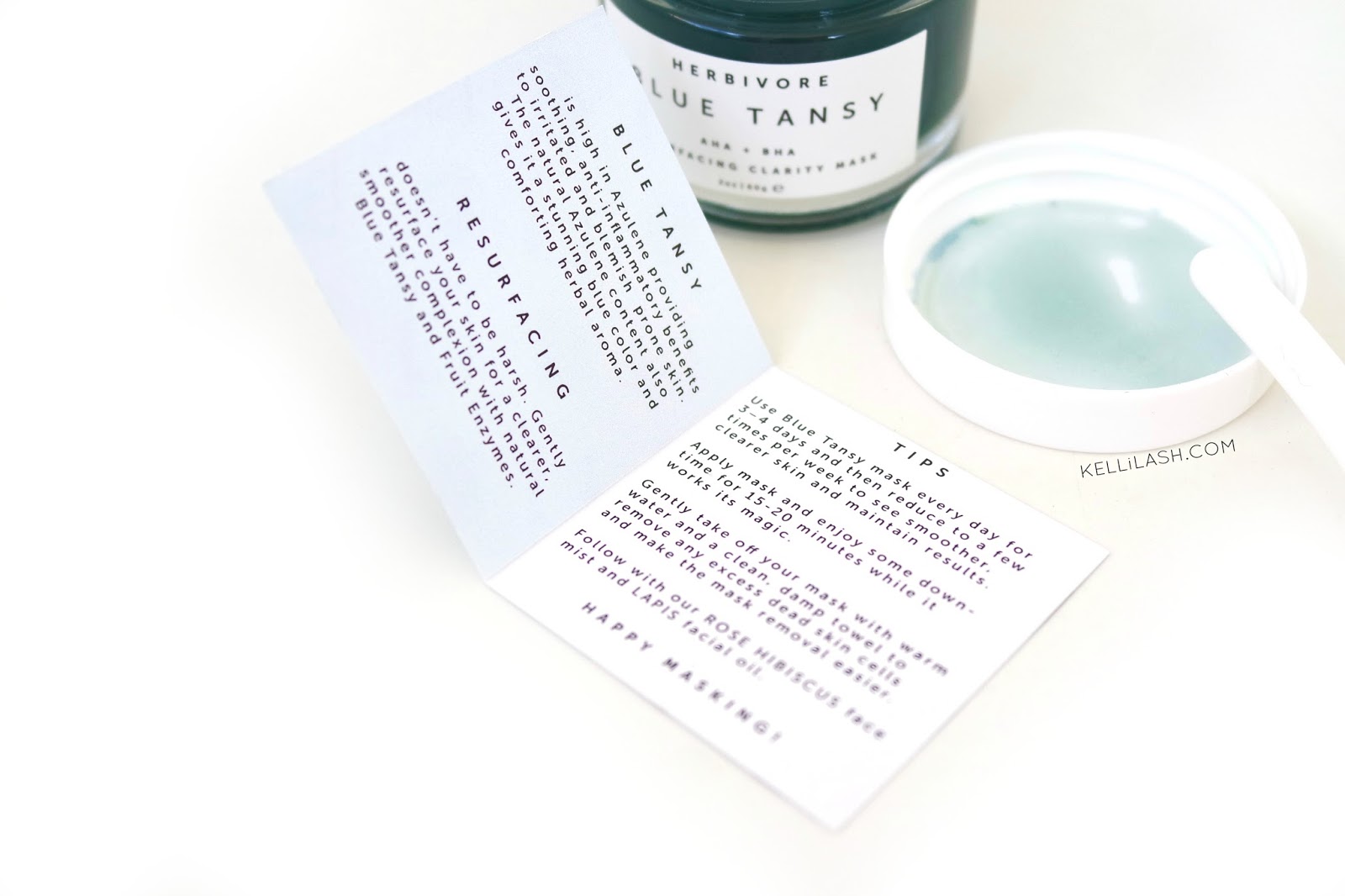 Herbivore • Blue Tansy Resurfacing Clarity Mask | KELLiLASH