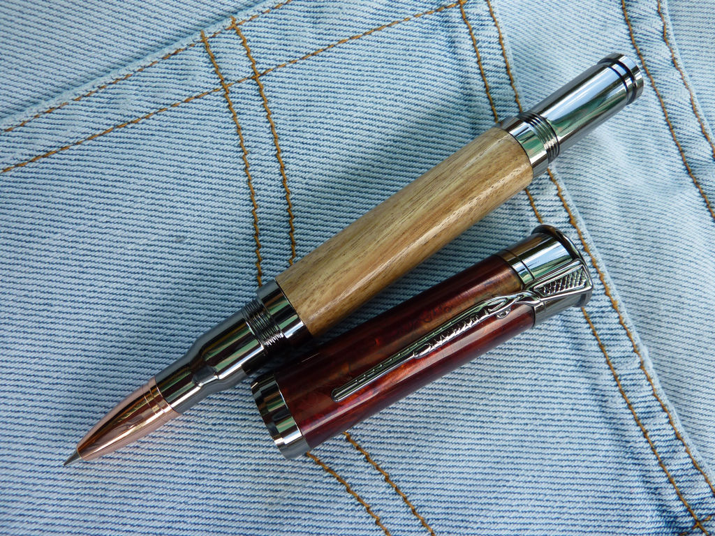 Wool 'n' Wood: Over & Under 12 Gauge Shotgun Pen