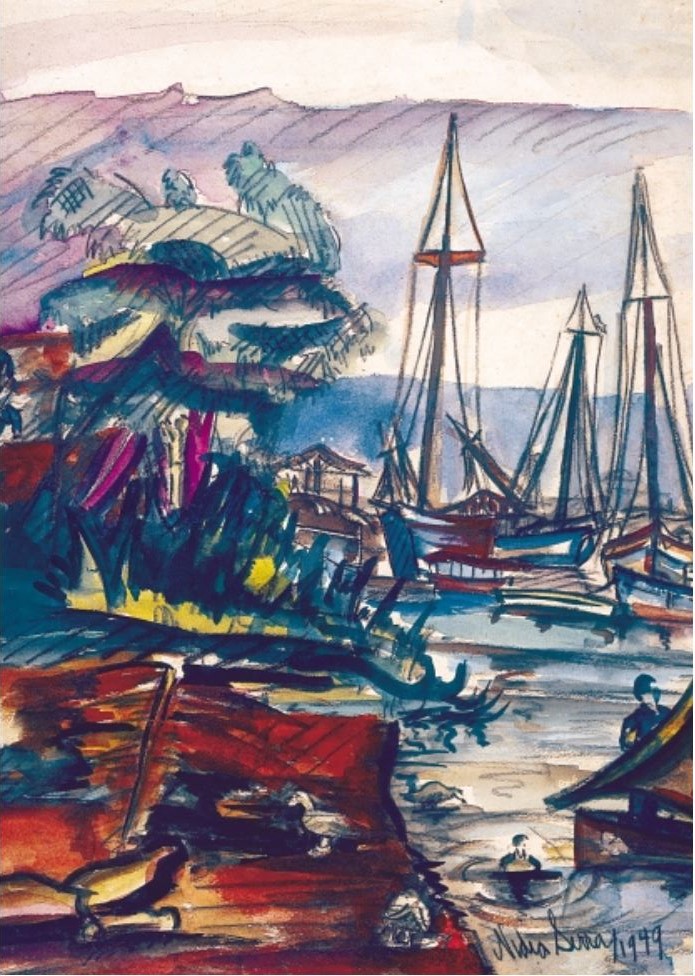 Nidia Serra (1928 - 2010) Pintora Dominicana