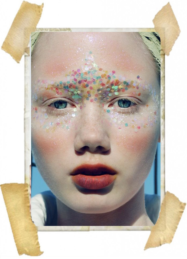 BROSE NOSE: MOMENT OF / rainbow face sprinkles