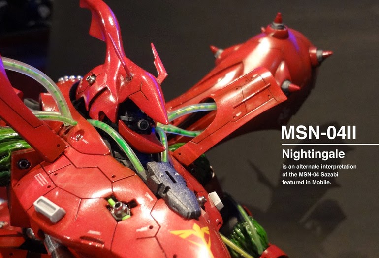 GUNDAM GUY: 1/100 MSN-04II Nightingale - Custom Build