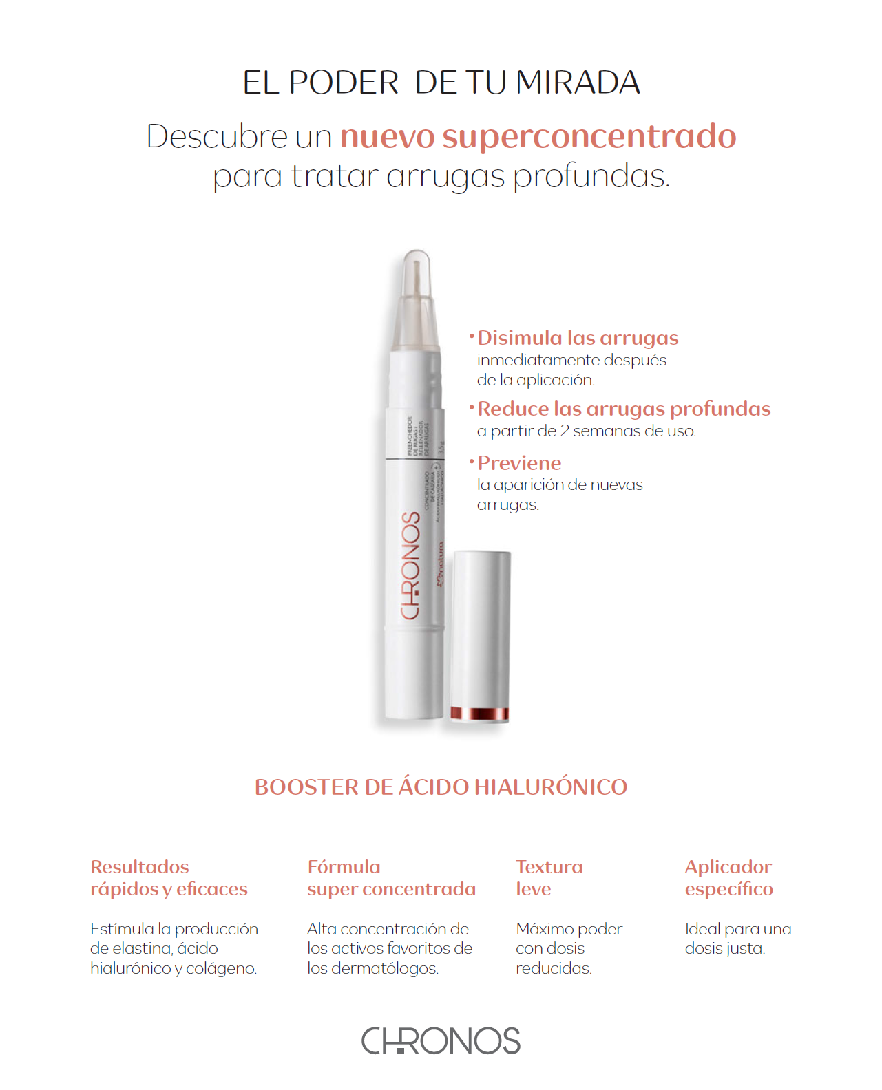 *Cosmeticos NATURA en Puebla*: Nueva Linea Chronos se completa con ...