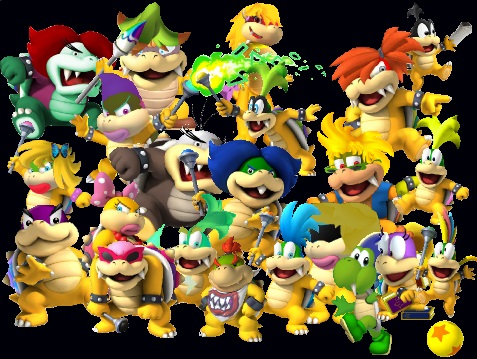 Tommy's Super Mario Blog: About the Koopalings