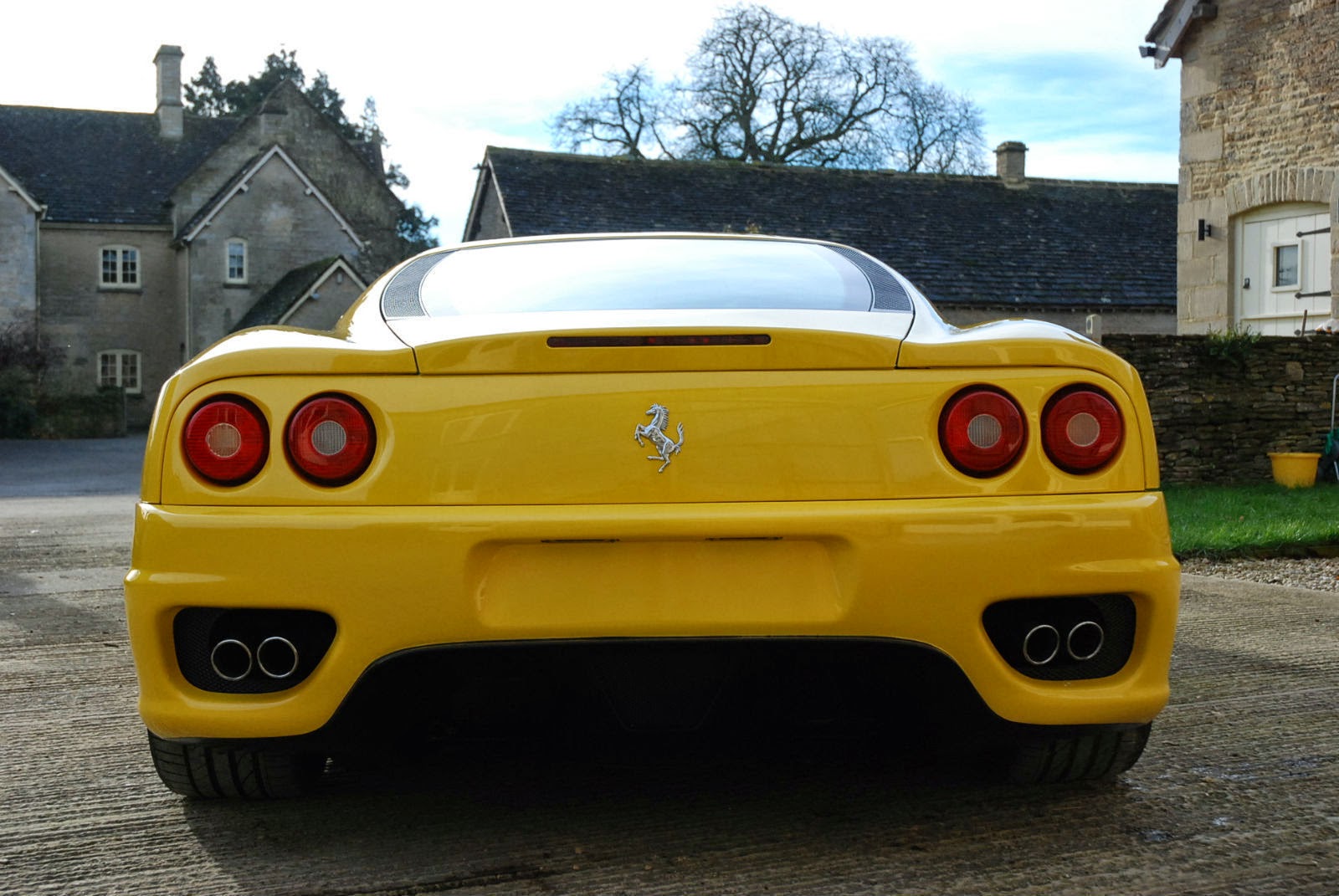 Yellow Ferrari 360 Modena 2001 - Classic Auto Restorations