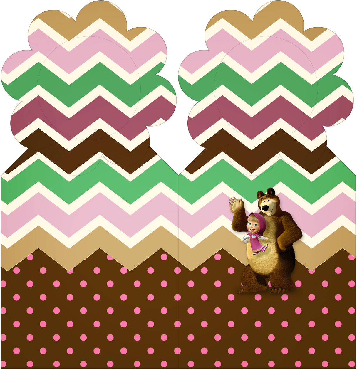 Masha and the Bear Party: Free Party Printables. - Oh My Fiesta! in english