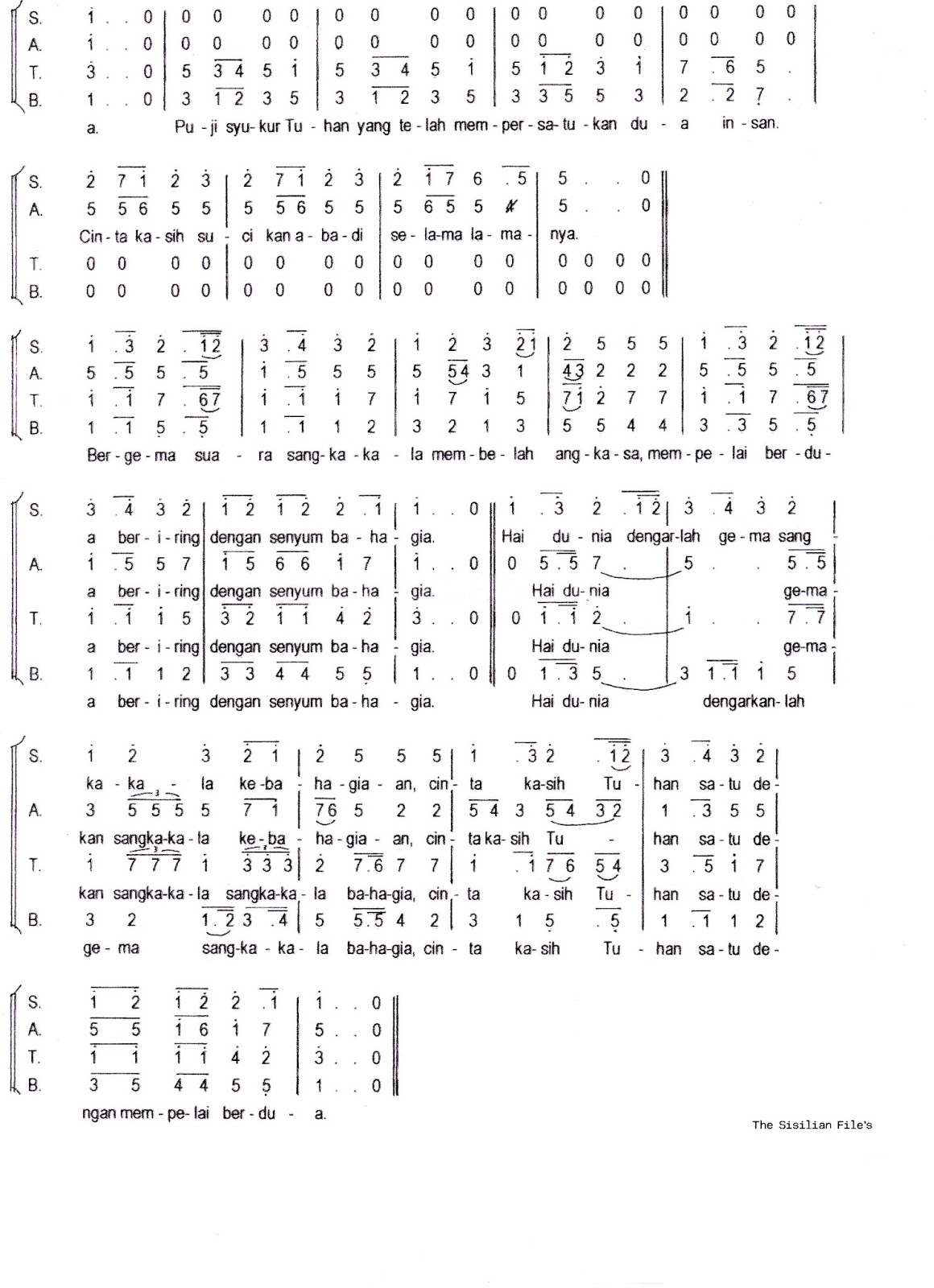 St Caecilia Choir Mkw: Gema Sangkakala St Caecilia Choir Mkw: Gema Sangkakala