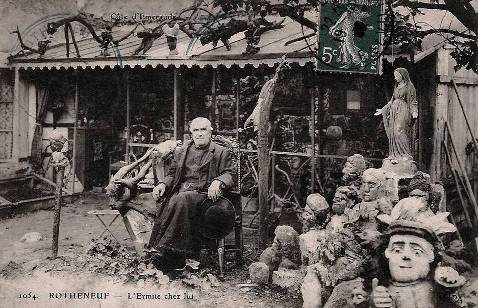 Outsider Environments Europe: Abbé Fouré, Les rochers sculptés / The ...