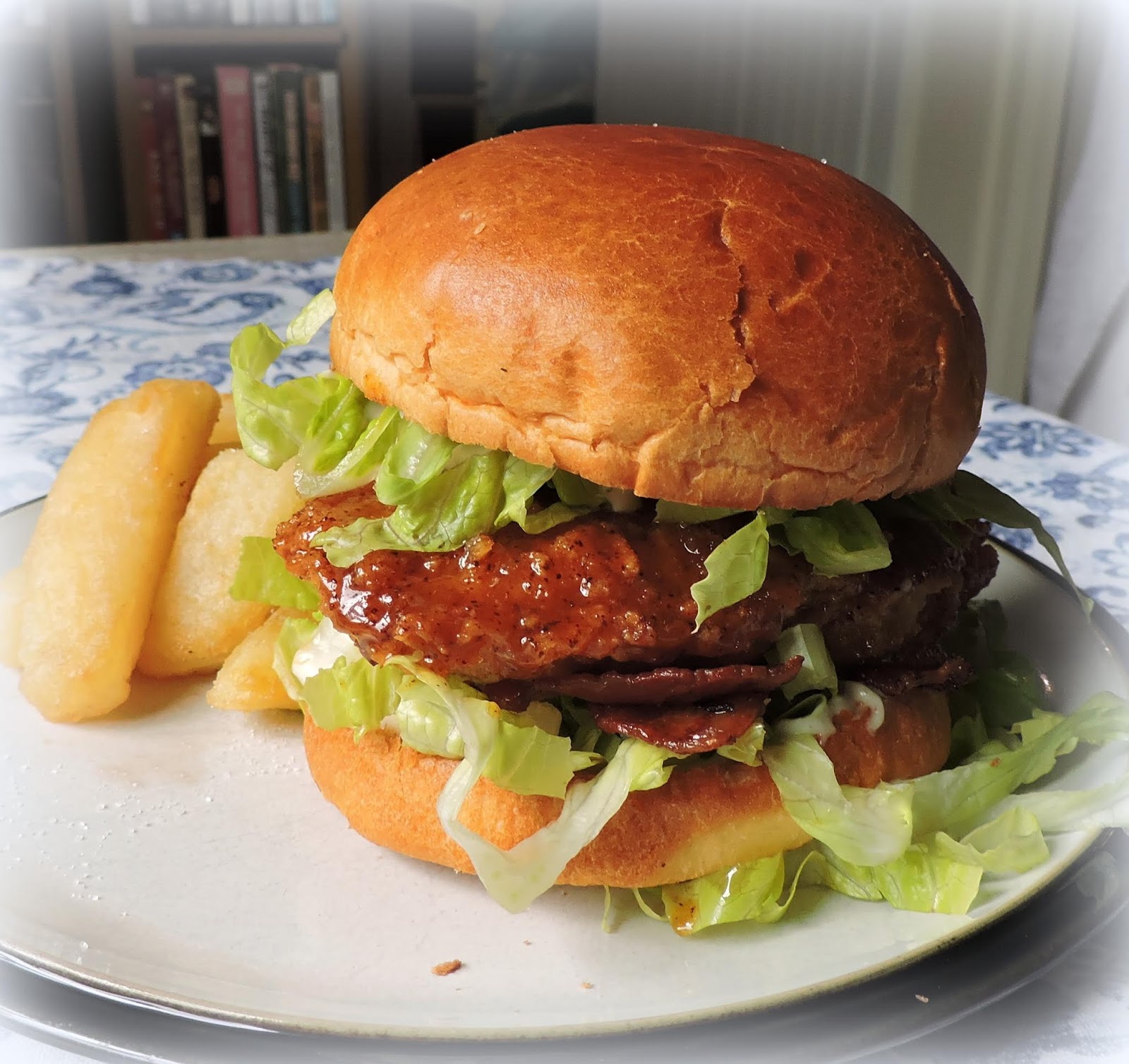 Honey Hot Chicken Burgers | The English Kitchen