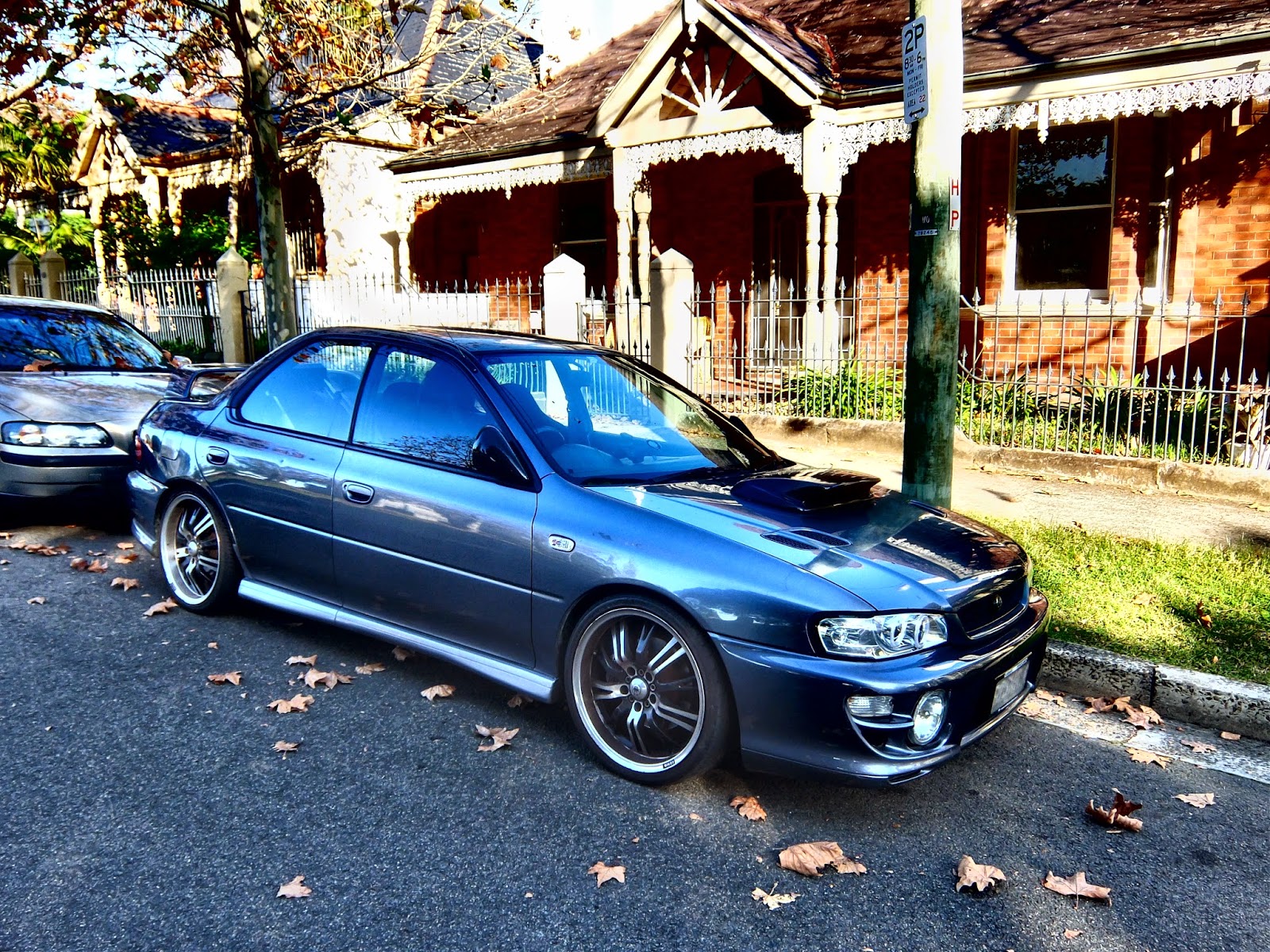 Aussie Old Parked Cars: 1999 Subaru Impreza WRX STI (GC8G)