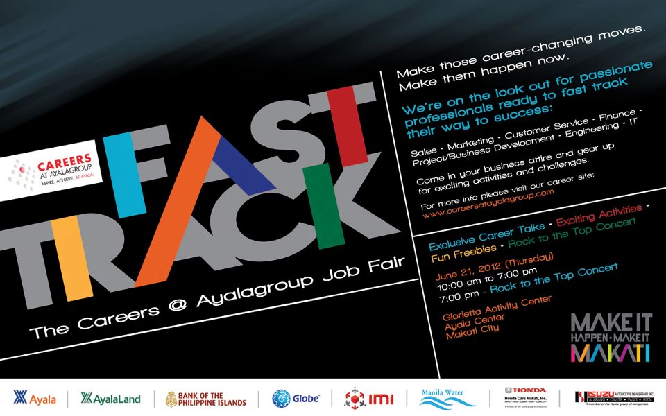 Fast Track Careers at Ayala Group Job Fair ~ Amazing Brandz