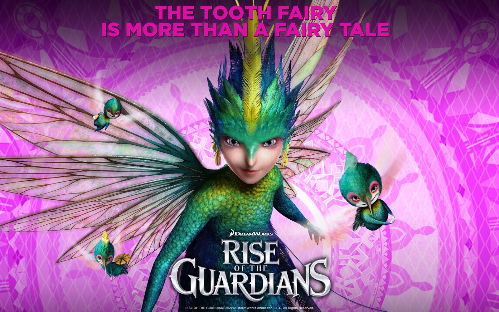 The Tooth Fairy Rise Of The Guardians Movie Mystery Wallpaper