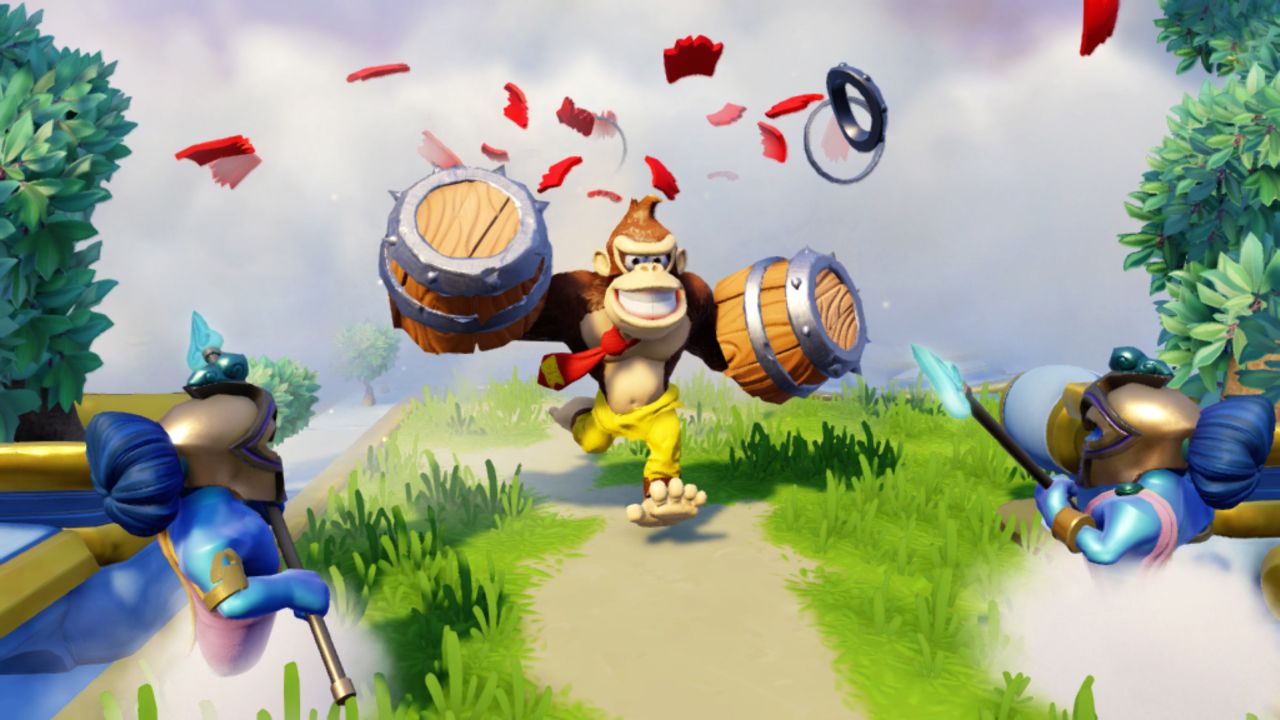 Vídeo de Skylanders SuperChargers (Multi) mostra Donkey Kong em ação ...
