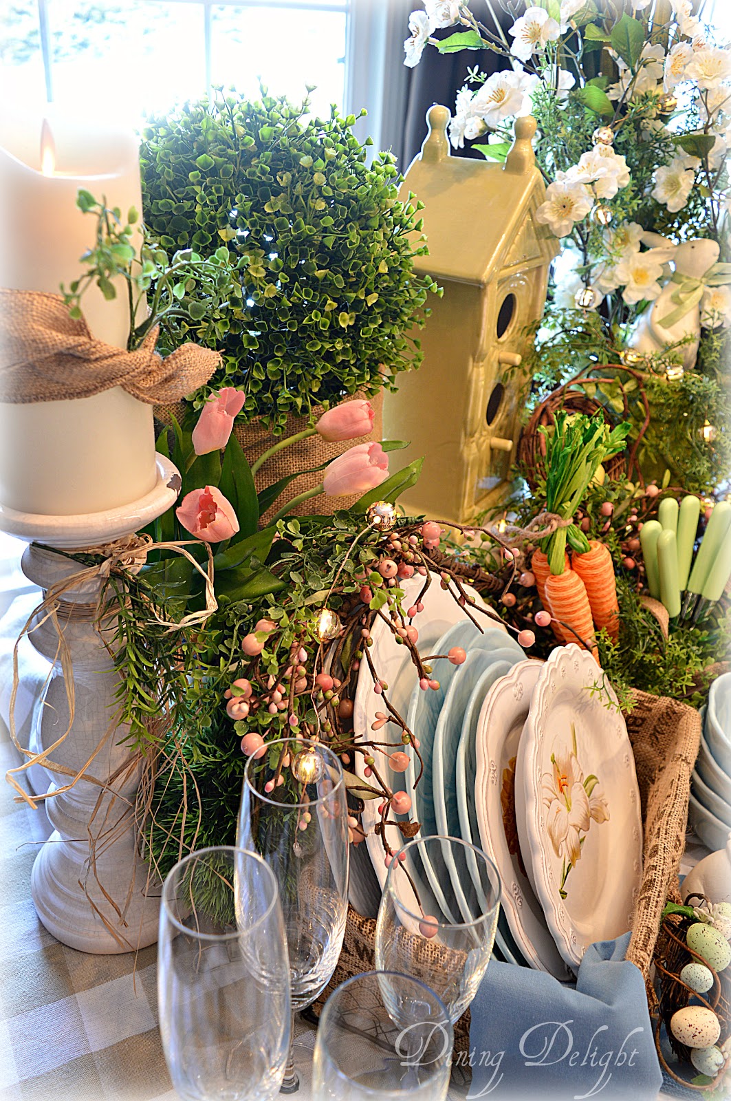 Dining Delight: Easter Buffet Decor