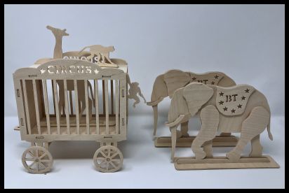 Scrollsaw Workshop: Circus Wagon Scroll Saw Pattern.