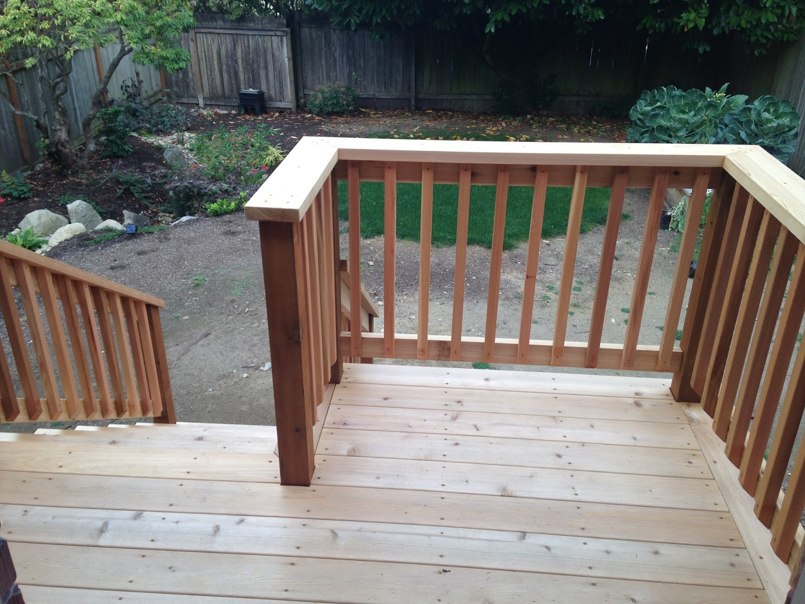 Seattle Tudor Renovation: Deck: Part II / Exit Through the Back Door