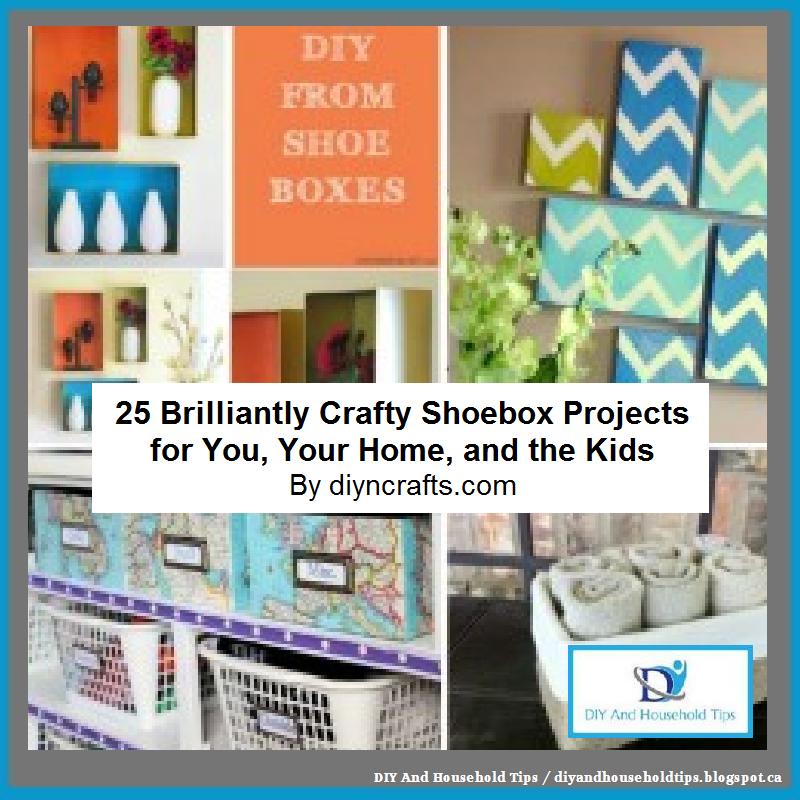 DIY And Household Tips: 25 Brilliantly Crafty Shoebox Projects for You ...