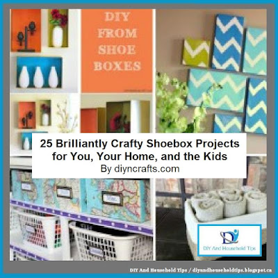 DIY And Household Tips: 25 Brilliantly Crafty Shoebox Projects for You ...