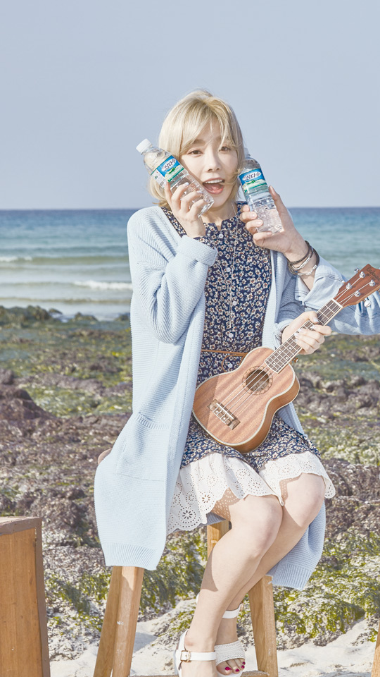 Check out SNSD TaeYeon's pictures for Jeju Samdasoo - Wonderful Generation