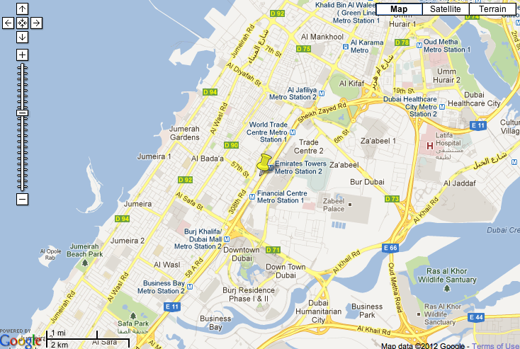 Memoirs of a Trolley Dolly: Sahara Tower, Sheikh Zayed Road