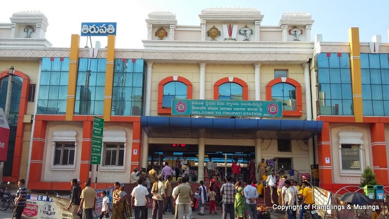 Ramblings and Musings: Tirupati Railway Station