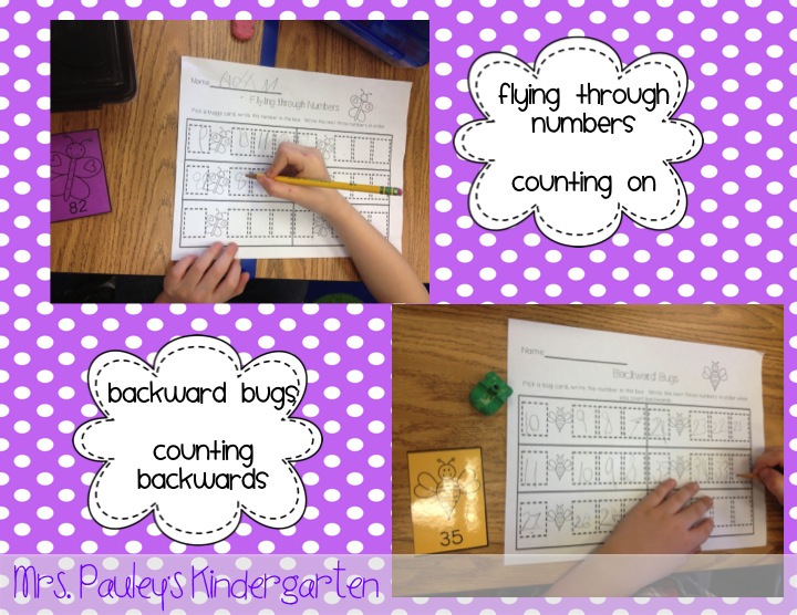 Insect Math Centers and More - Mrs. Pauley's Kindergarten