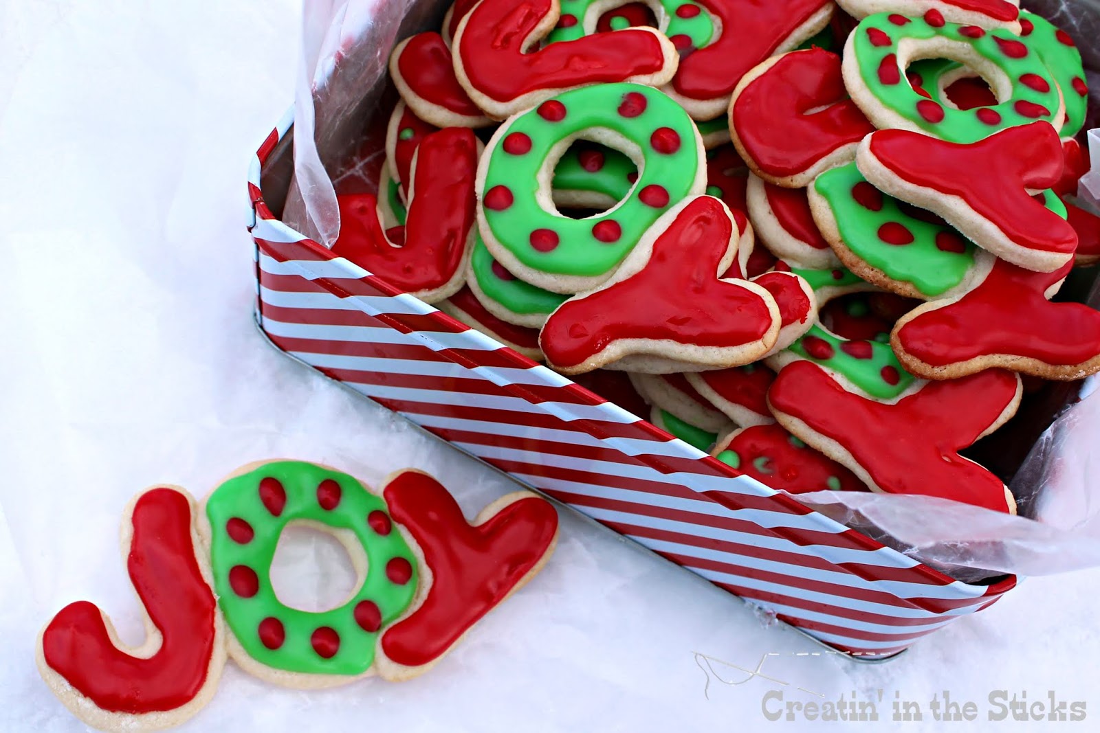 Creatin' in the Sticks: Virtual Cookie Exchange - Spread Joy