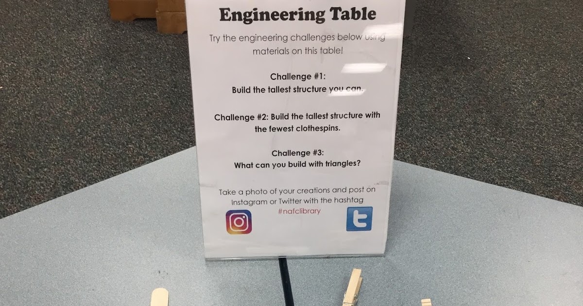 Abby the Librarian: The Engineering Table
