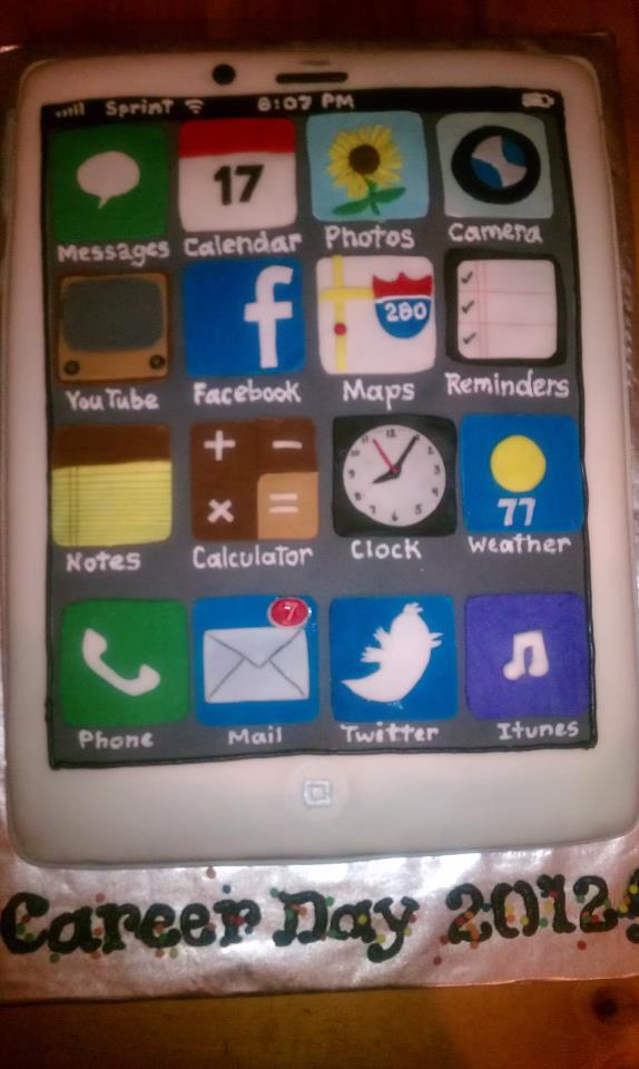 Introducing....: Iphone cake