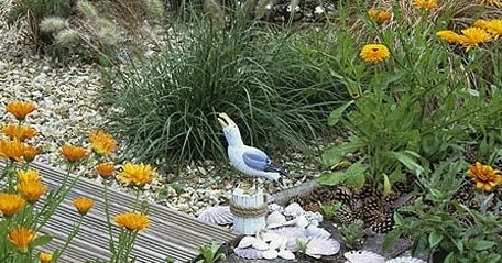 Coastal Beach Zen Garden & Backyard Landscaping Ideas for a Seaside ...