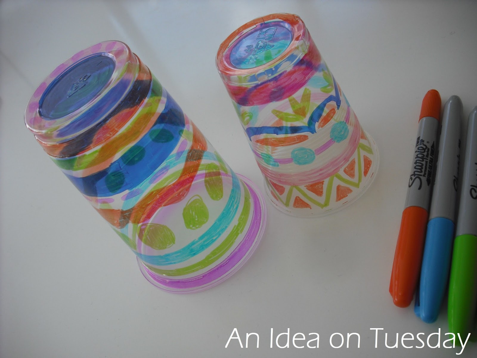 An idea on Tuesday: Plastic Cup Bells