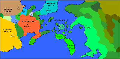 naruto: 5 Negara Utama di Serial Anime Naruto