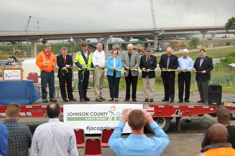 Kansas Transportation: Johnson County Gateway project celebrates dual ...
