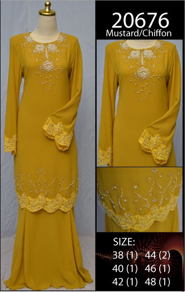 Trendy Sofratunnisa': Baju Kurung Raya Chiffon